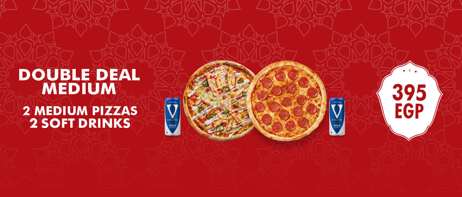 Double Deal Medium Offer - Roma Pizza To Go